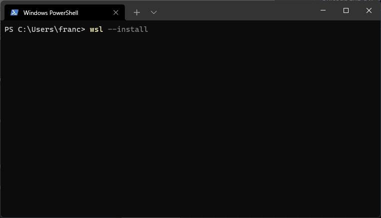 How to install Next.js in Windows with WSL2